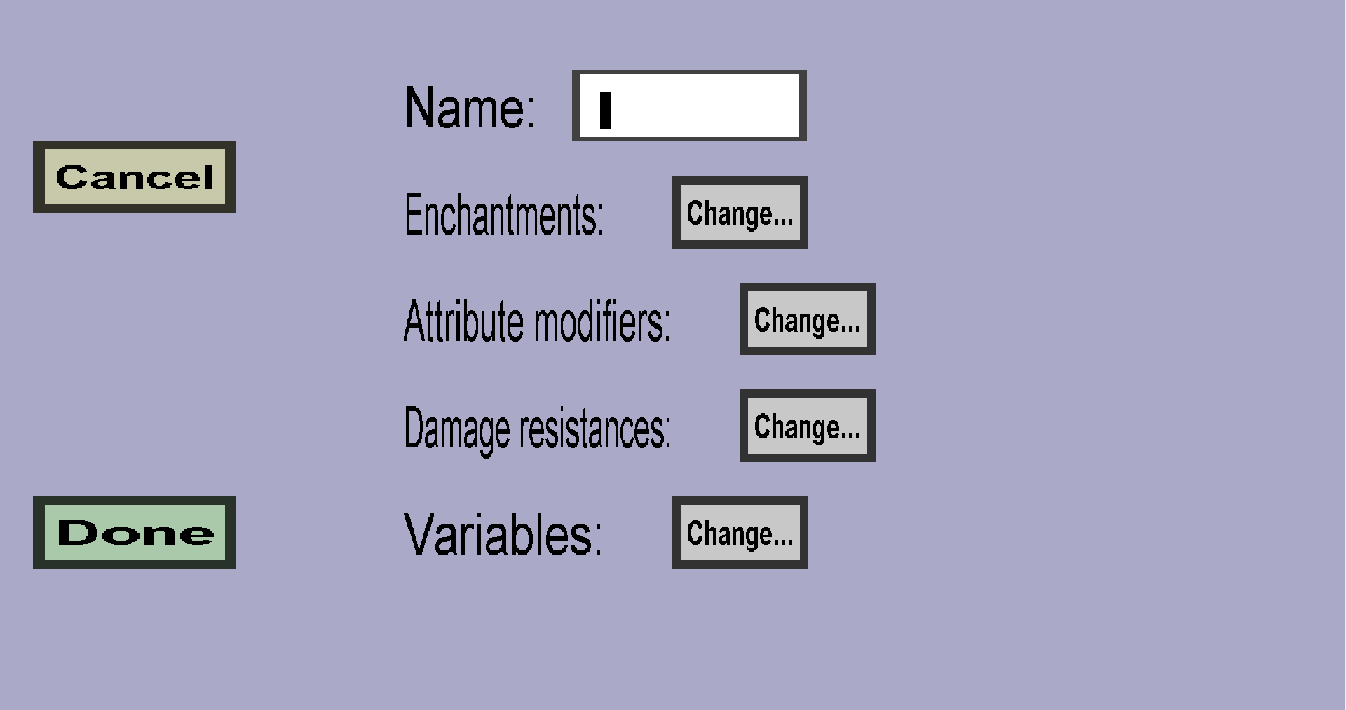 Upgrade Edit Menu
